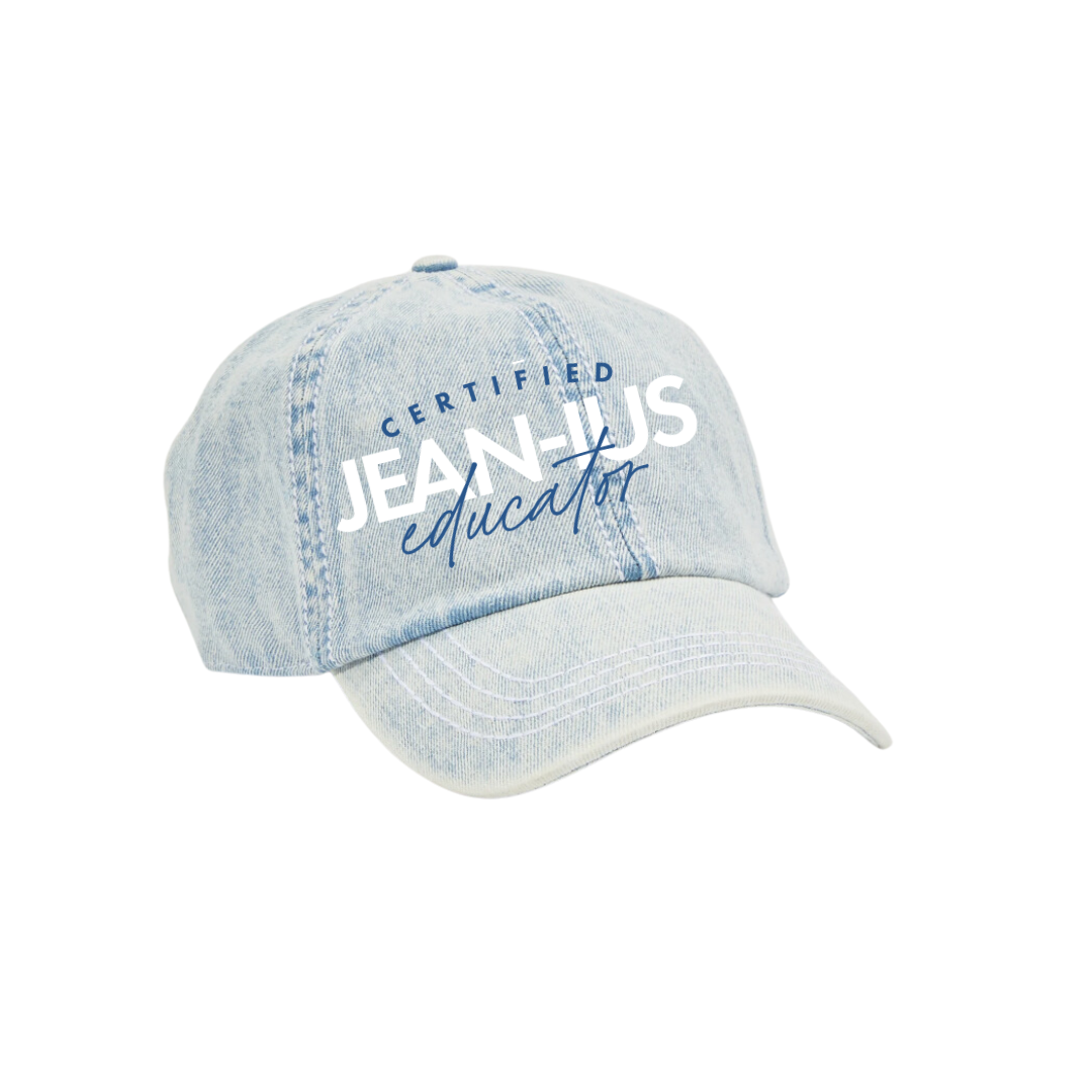 Certified JEAN-IOUS Educator hat – Trendy Teacherz